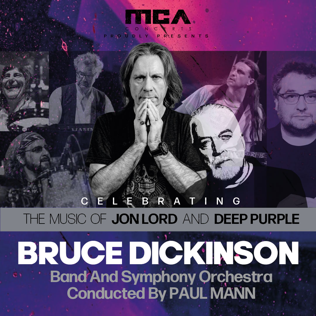 Bruce Dickinson volta ao Brasil para celebrar a música de Jon Lord ...