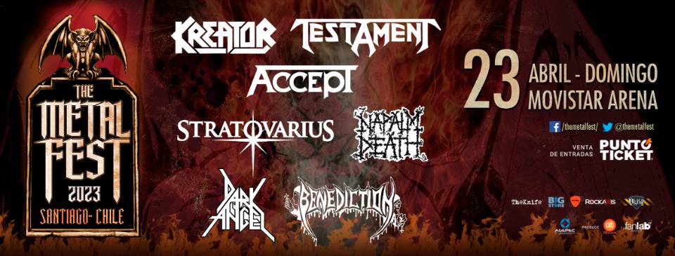 The Metal Fest: Clássico festival chileno reúne sete gigantes do metal ...