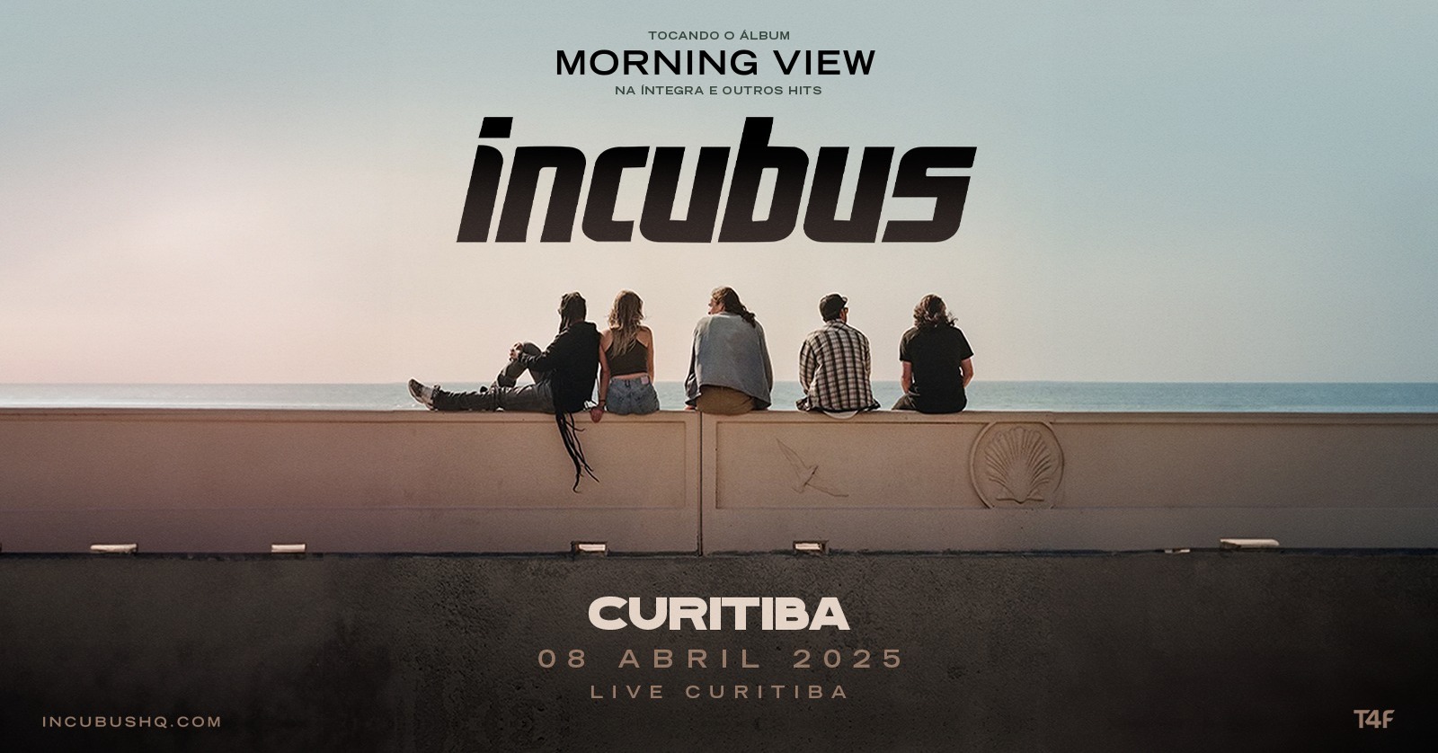 Incubus traz turnê do álbum Morning View para São Paulo e Curitiba em ...